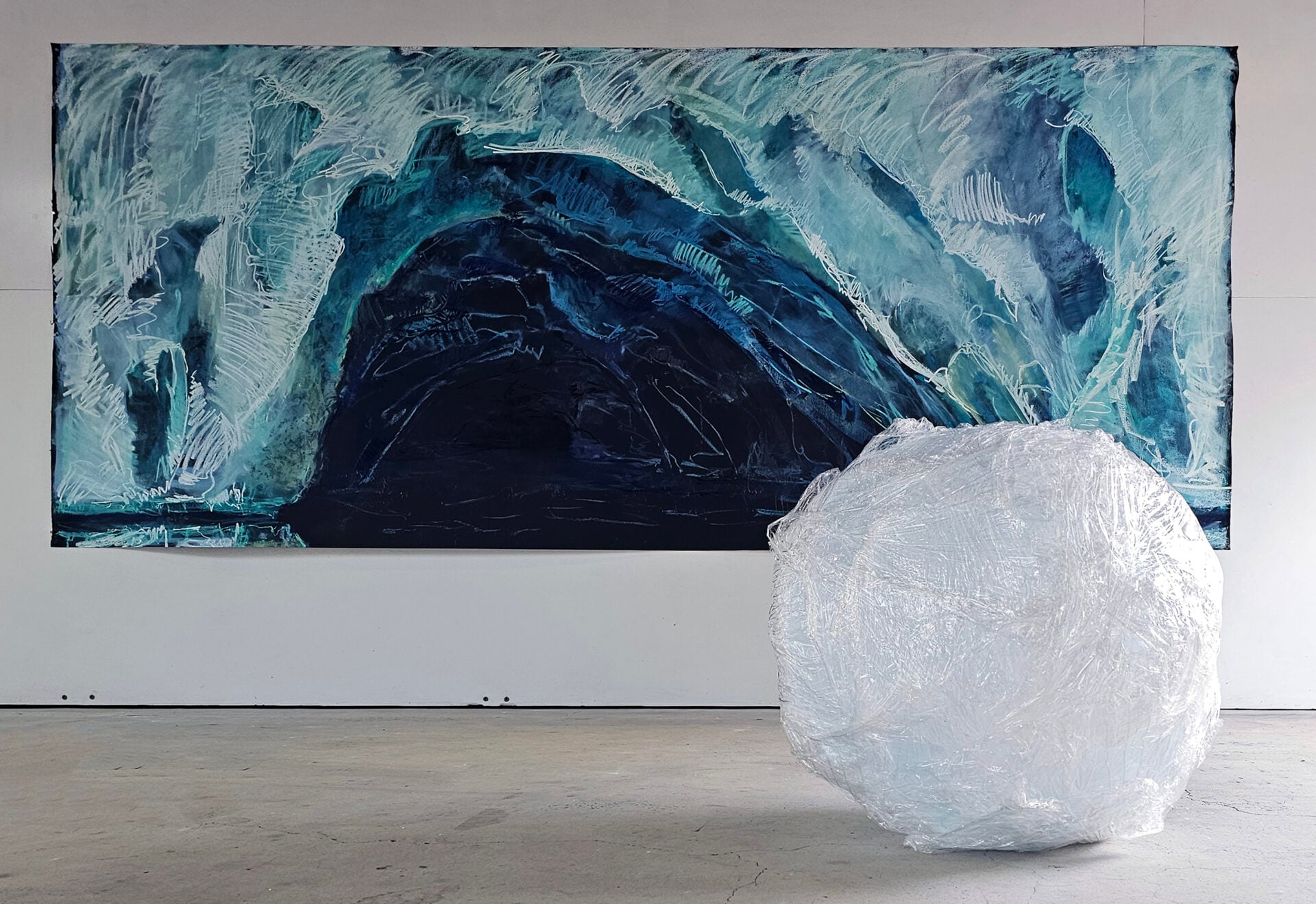 Futures, Ice Cave and Plastic Snow - Creative Antarctica